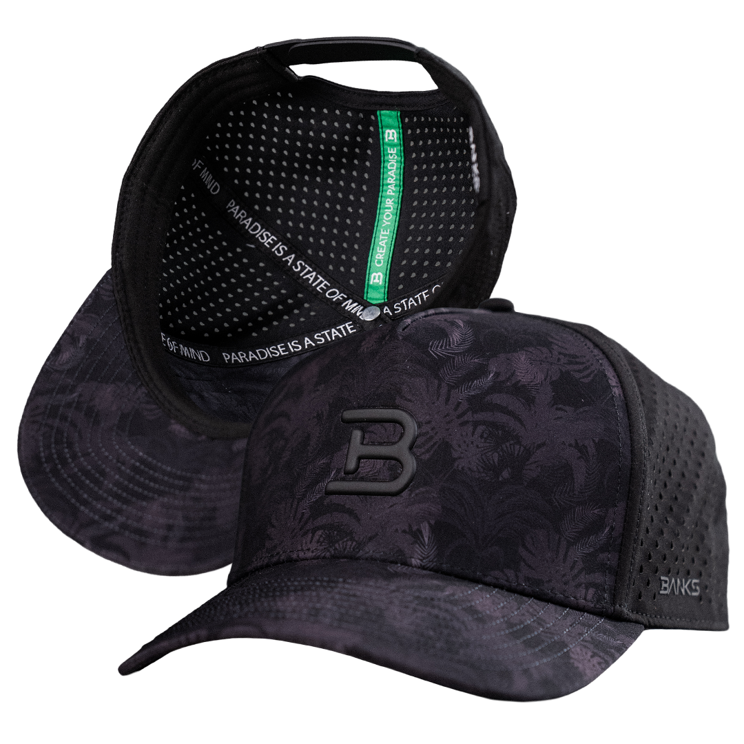 Icon Tropical Performance Snapback Hat - Stylish Men's Headwear – Banks