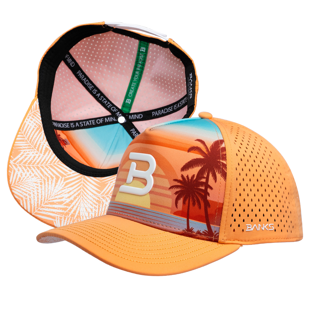 Icon Tropical Performance Snapback Hat - Stylish Men's Headwear – Banks